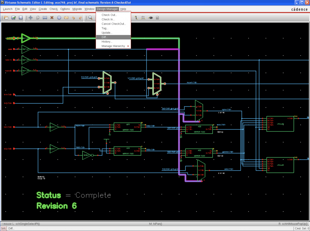 Visual Design Diff - Cliosoft
